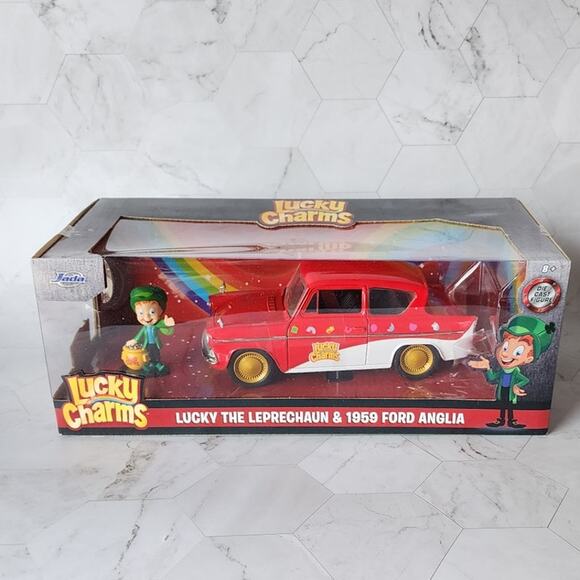 Jada | Toys | Jada Lucky Charms 959 Diecast Ford Anglia Lucky The ...